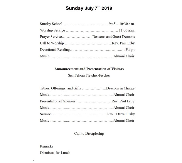 Homecoming 2019 – Pilgrim Rest #2